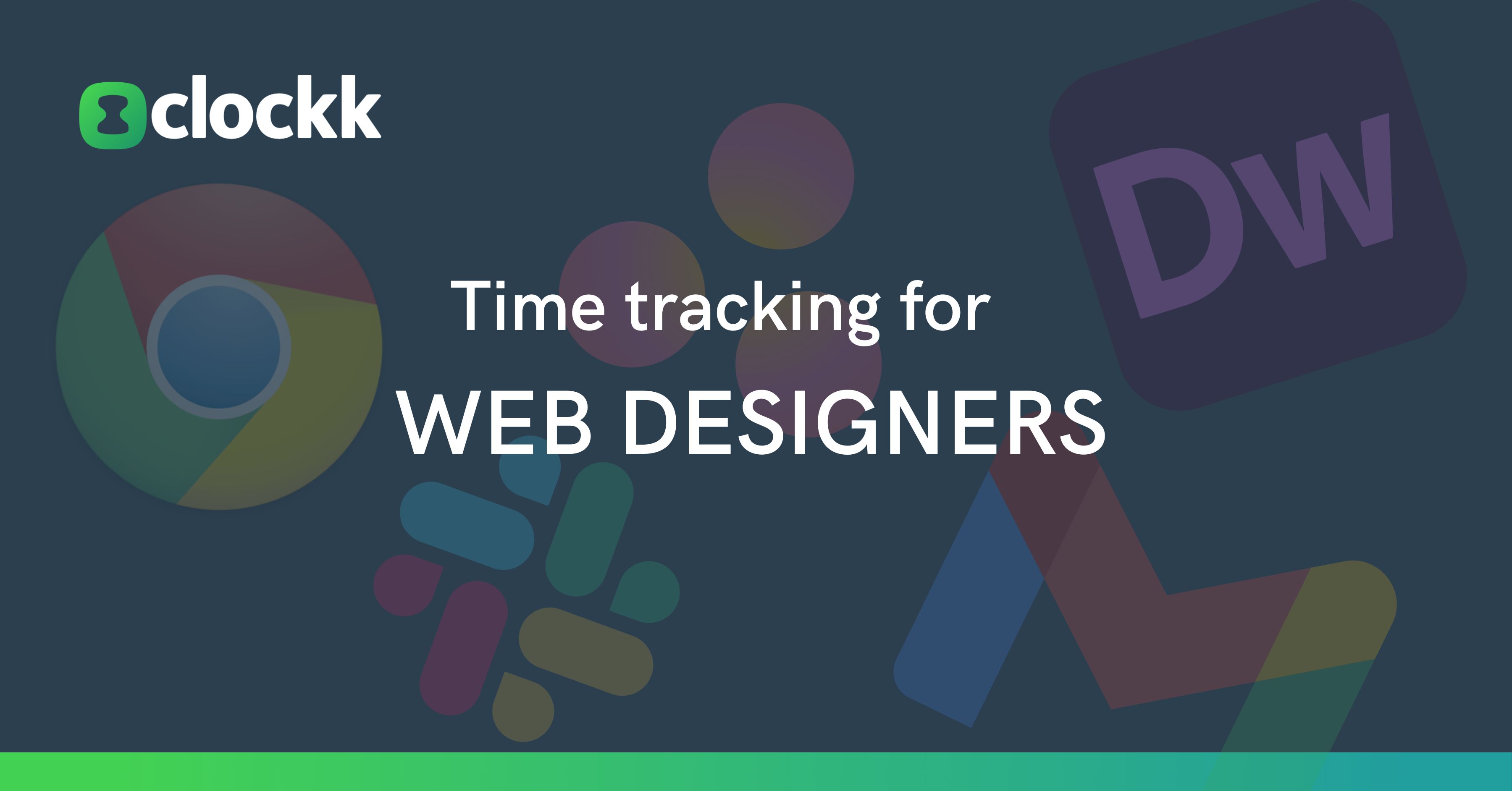 Best time tracking app for web designers • Clockk